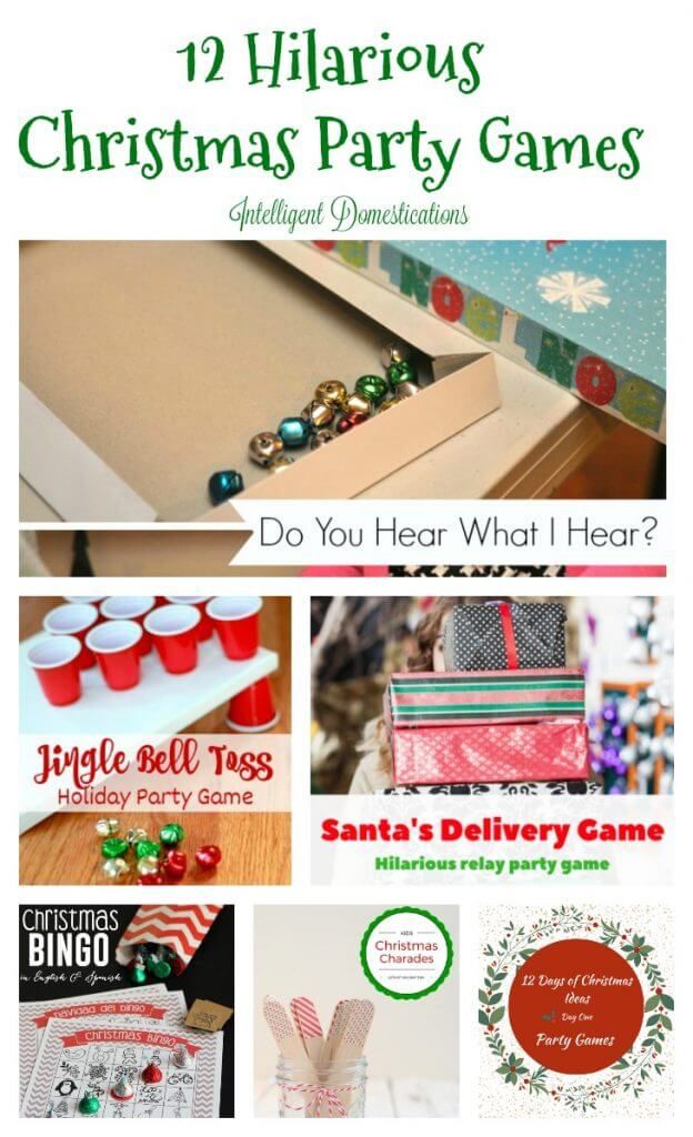 Funny christmas party games store