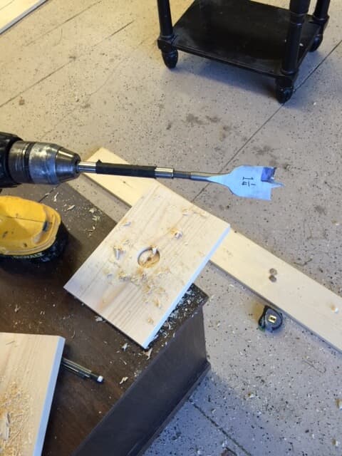 DIY Mounted Craft Paper Roll