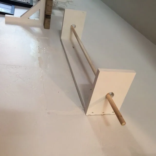 DIY Mounted Craft Paper Roll