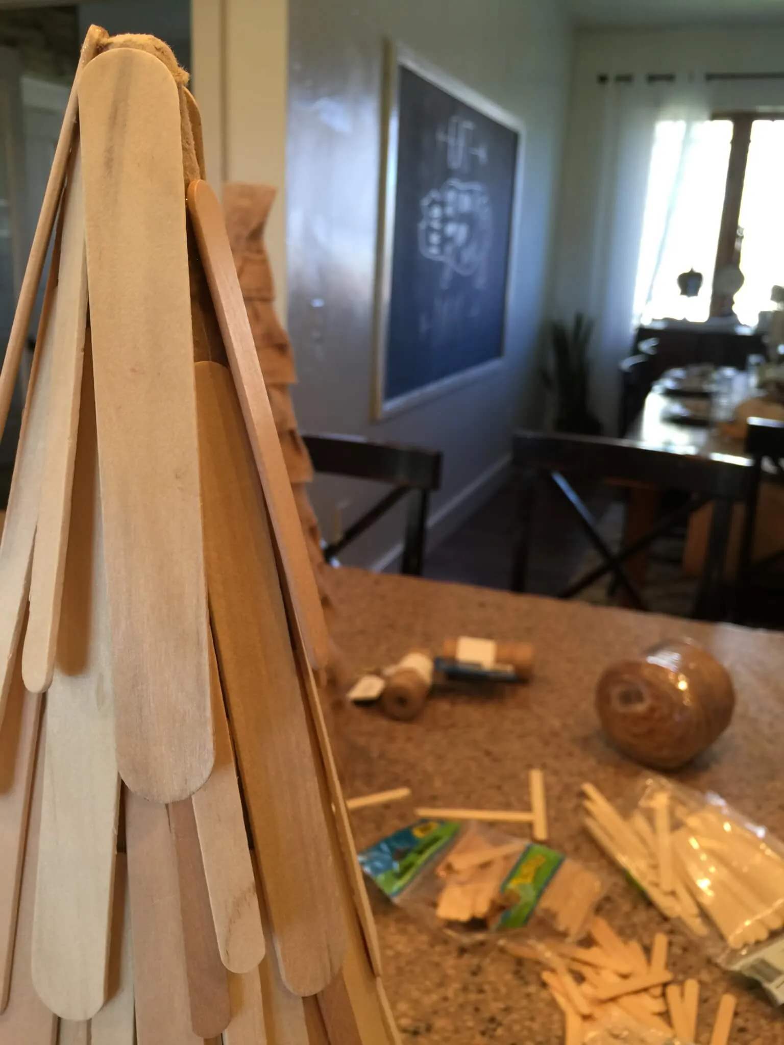 DIY Craft Stick Christmas Tree - Twelve On Main