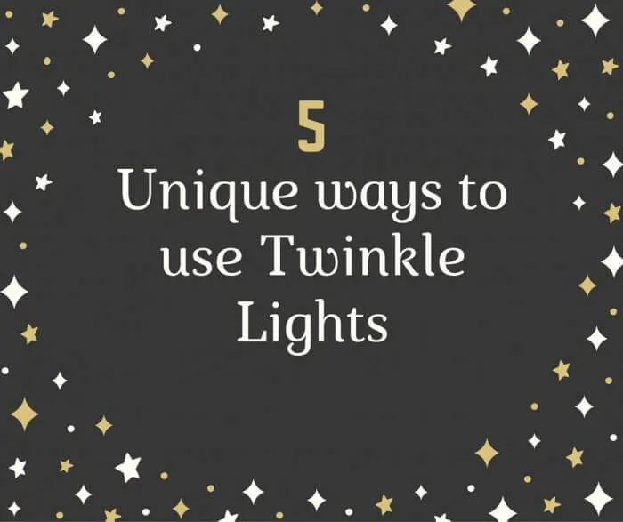 5 Unique Ways to Use Twinkle Lights - Twelve On Main