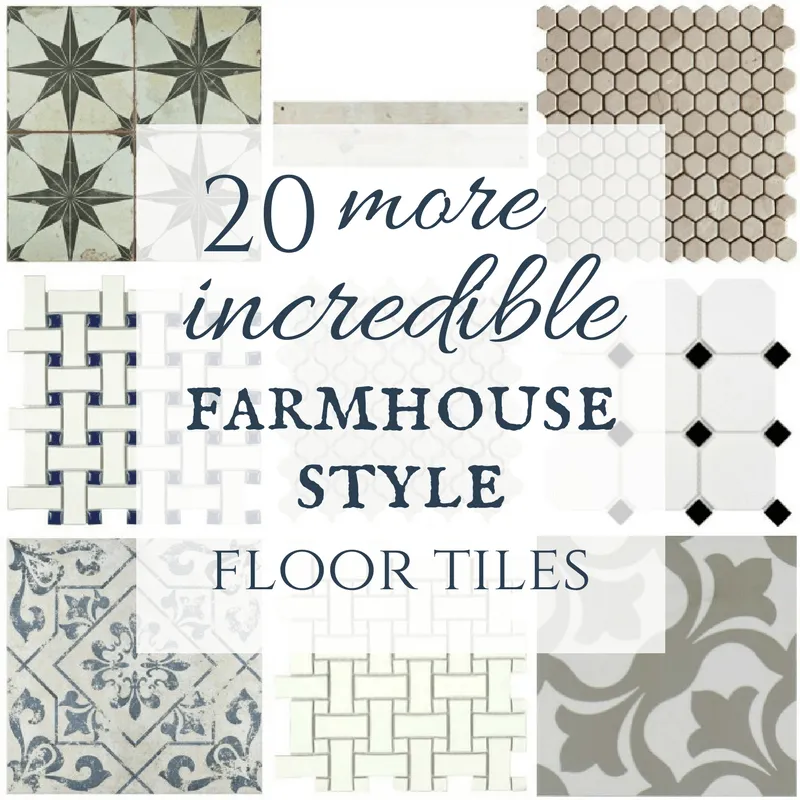 20 More Incredible Modern Farmhouse Tiles with Sources! - Page 3 of 21 ...