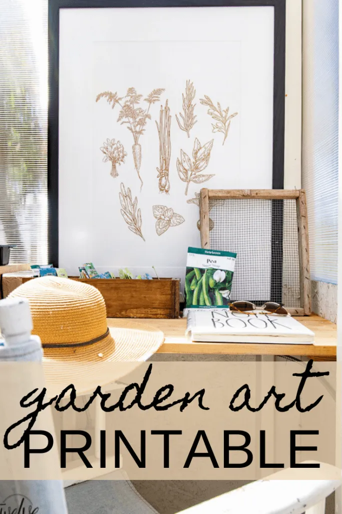 New Garden Art Printable - Twelve On Main