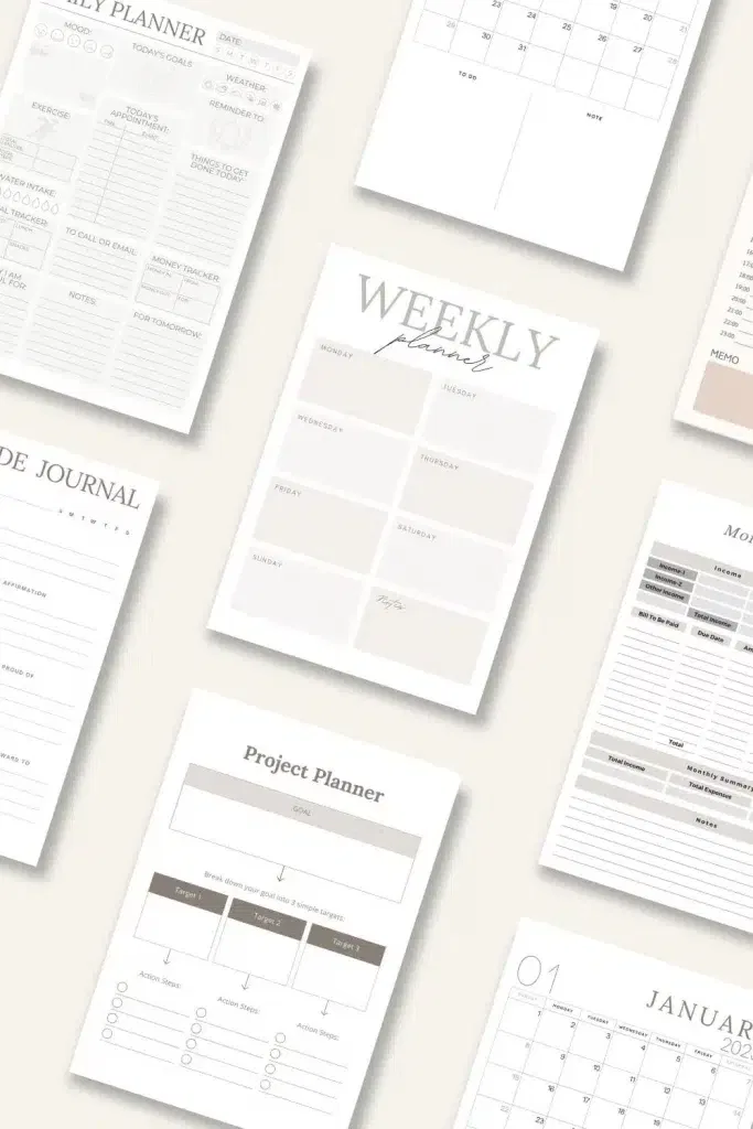 2023 Printable Planner Bundle - Twelve On Main