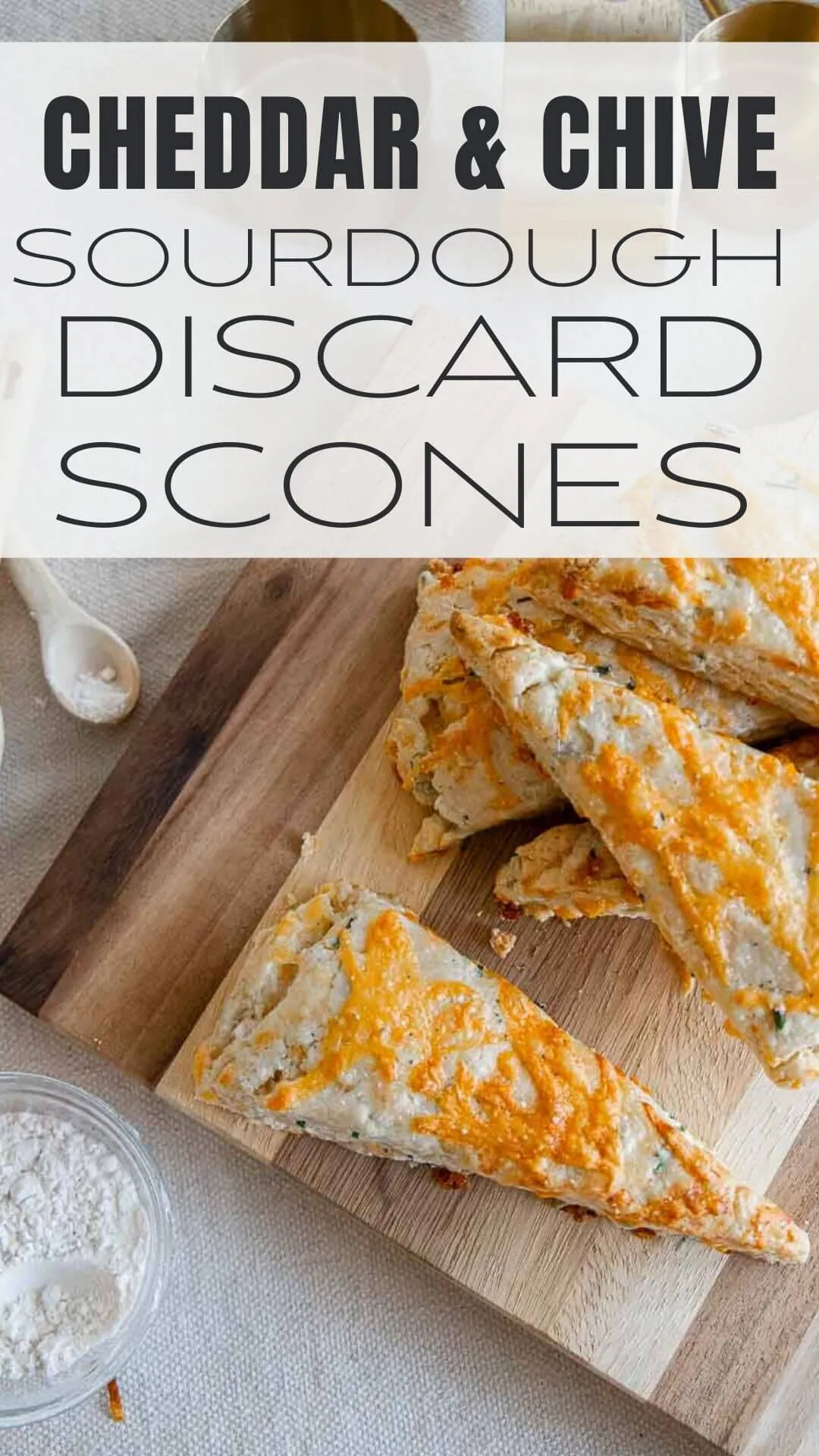 Sharp Cheddar and Chive Sourdough Scones` - Twelve On Main