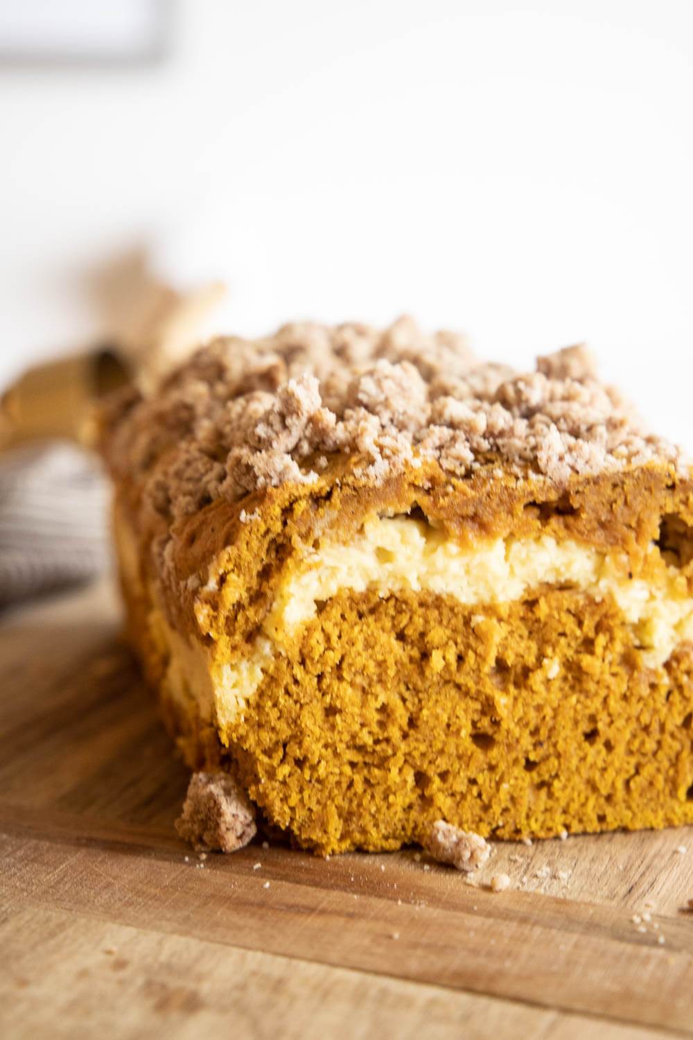 Easy Pumpkin Bread with Cream Cheese Filling - Twelve On Main