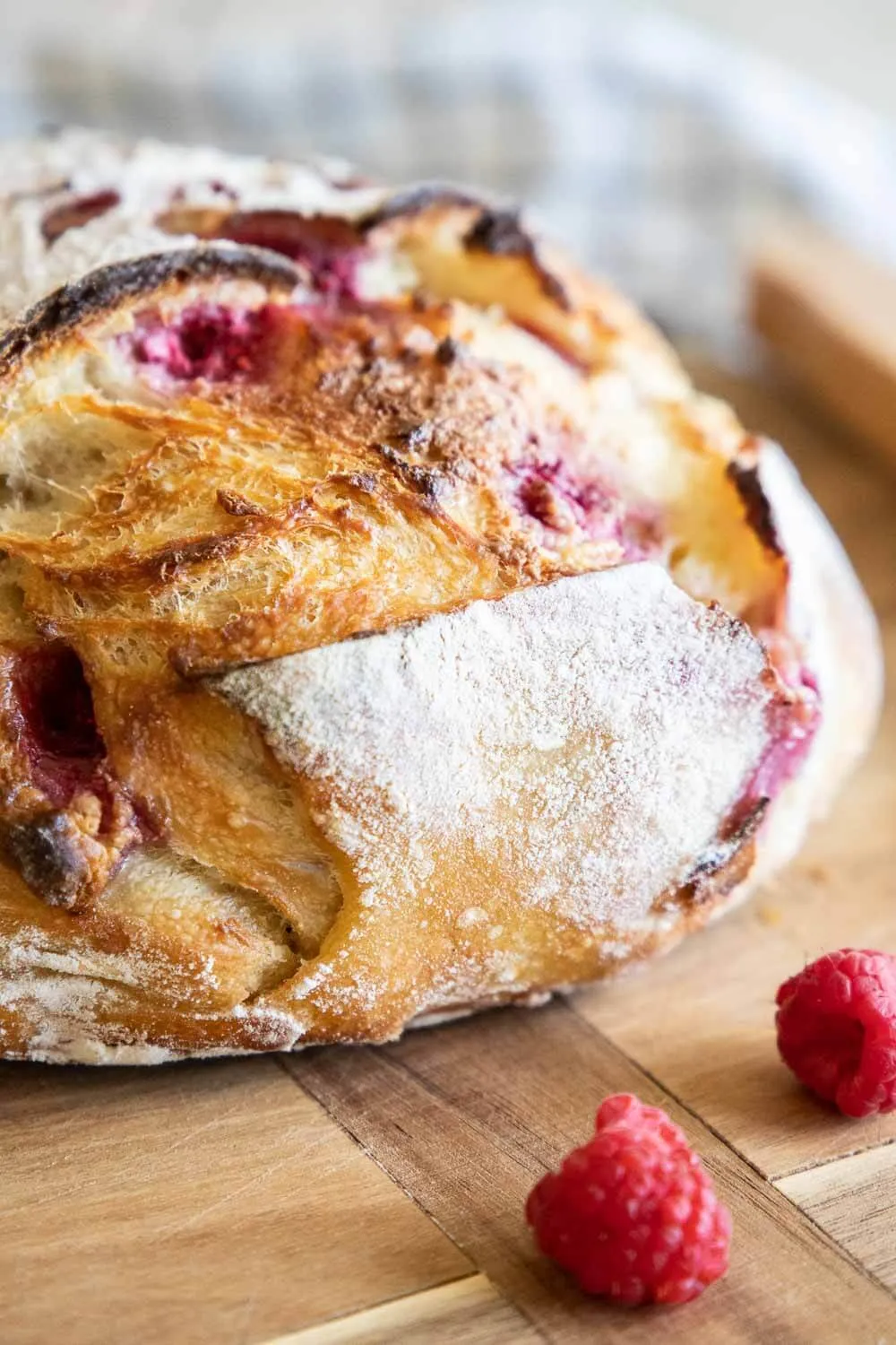 Raspberry Cheesecake Sourdough Bread - Twelve On Main