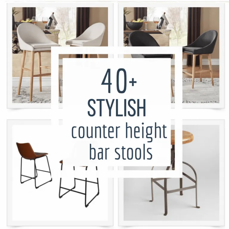 Over 40 Stylish Counter Height Bar Stools and Chairs - Twelve On Main