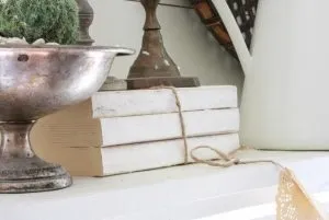 10 Minute Farmhouse Style Book Decor - Twelve On Main