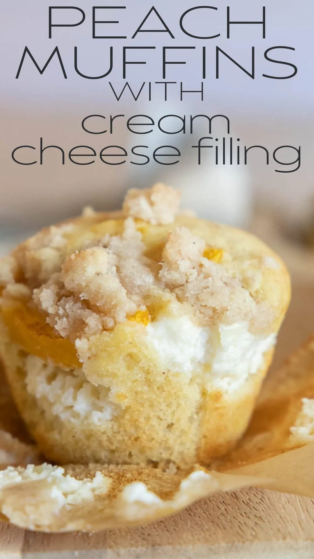 Amazing Peaches and Cream Muffins - Twelve On Main