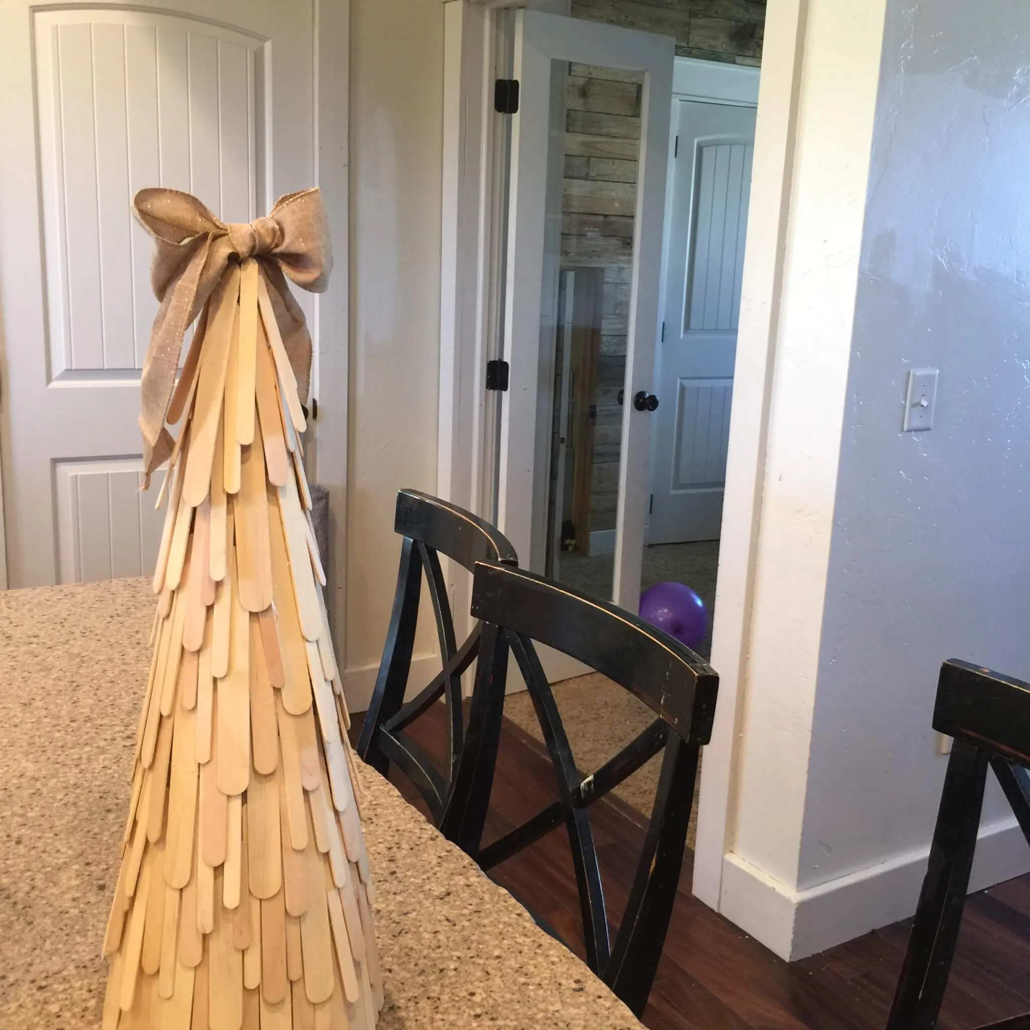 DIY Craft Stick Christmas Tree - Twelve On Main