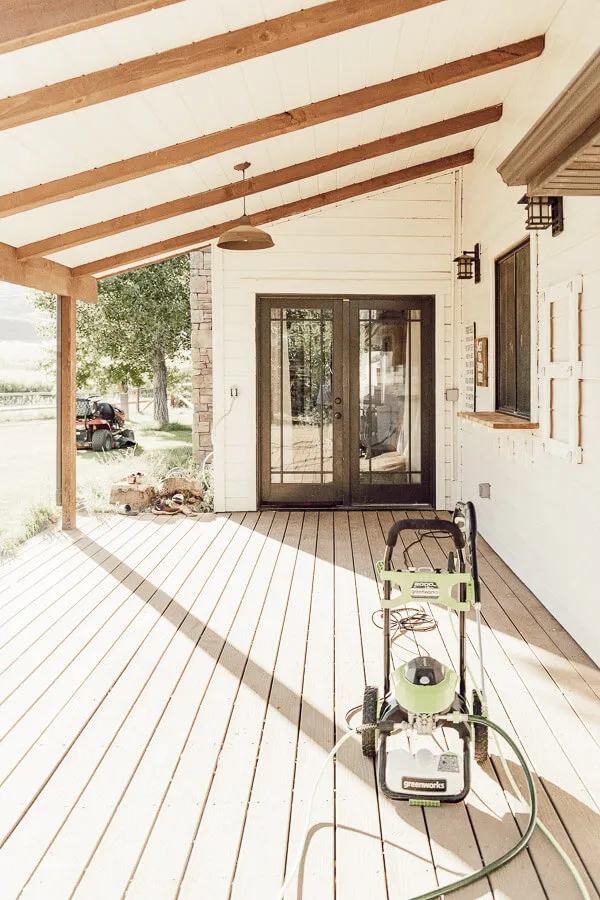 How to Clean a Patio to Prepare for Outdoor Entertaining - Twelve On Main